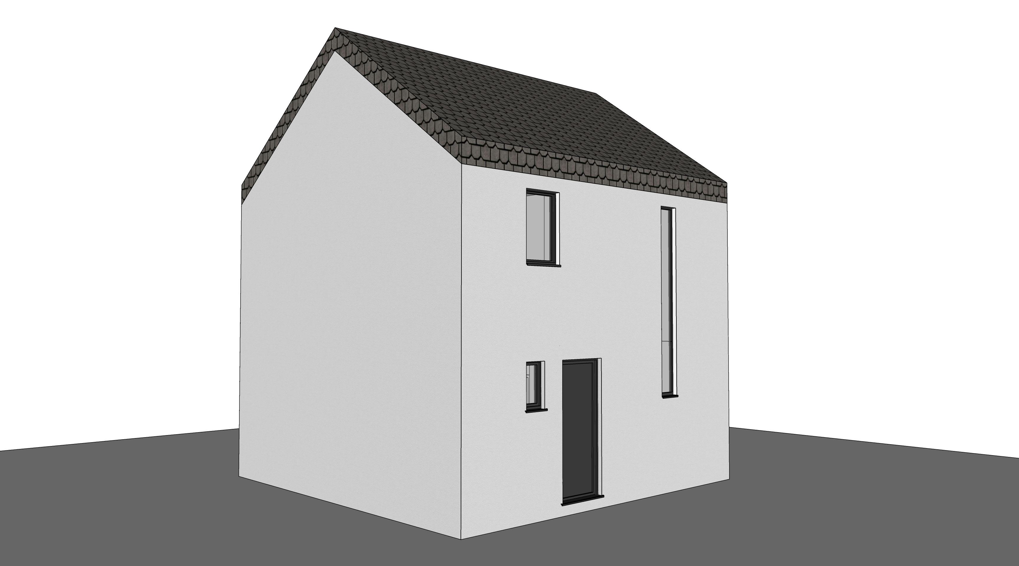 Maison évolutive de base